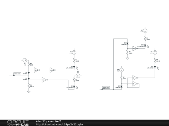 exercise 2 - CircuitLab