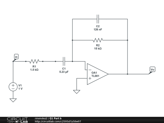 Q1 Part B Circuitlab