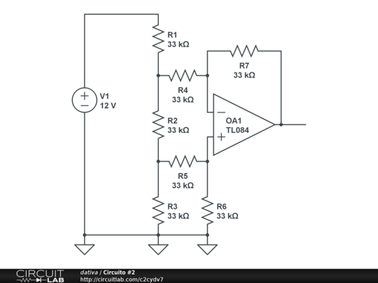 Circuito #2 - CircuitLab