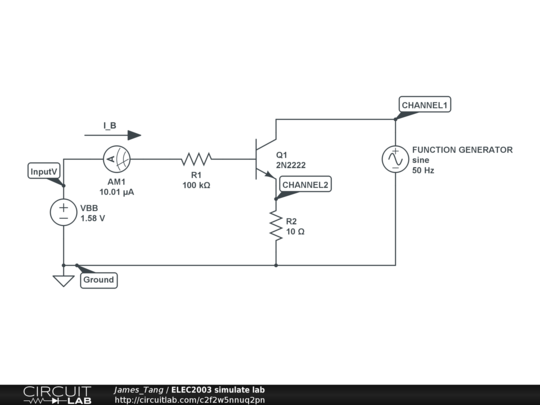 ELEC2003 Part 1 - CircuitLab