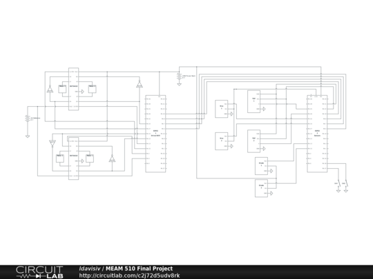 MEAM 510 Final Project - CircuitLab