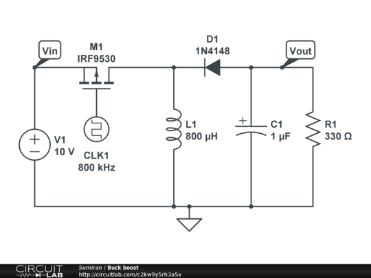 Buck boost - CircuitLab
