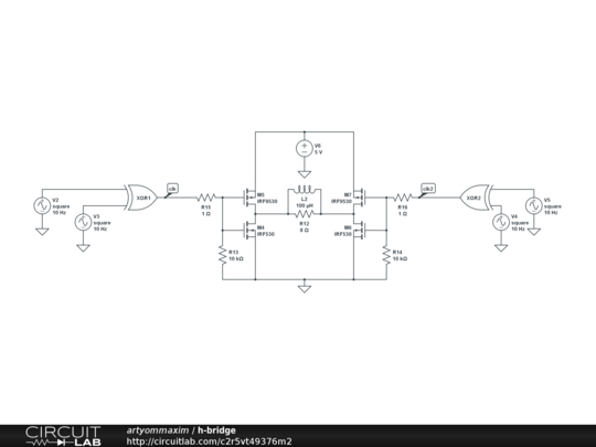h-bridge - CircuitLab