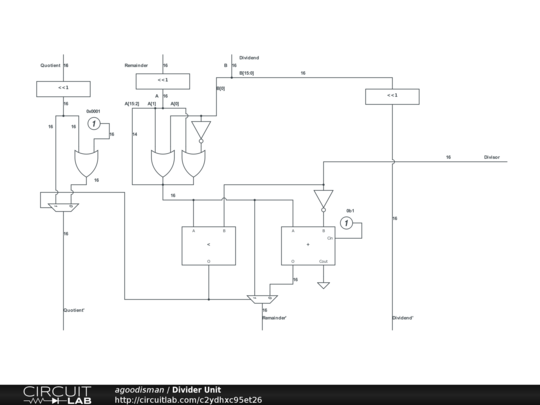 Divider Unit - CircuitLab