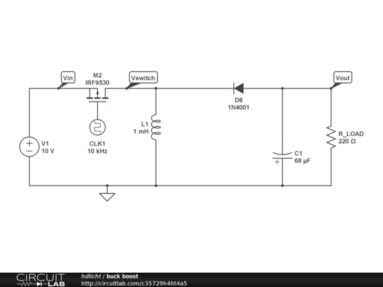 buck boost - CircuitLab