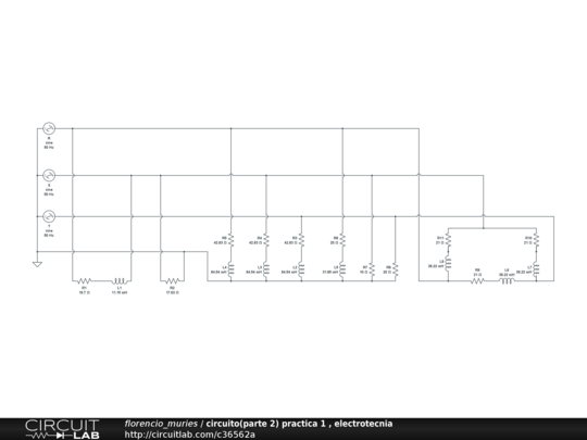 circuito(parte 2) practica 1 , electrotecnia - CircuitLab