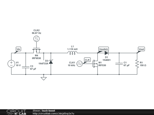 buck-boost - CircuitLab