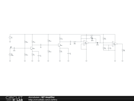 BJT Amplifier - CircuitLab