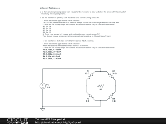Hw part 4 - CircuitLab