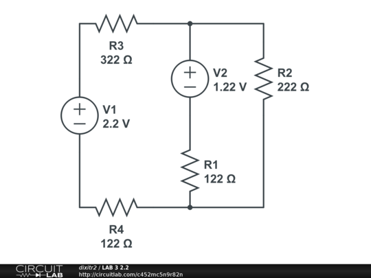 LAB 3 2.2 - CircuitLab