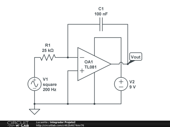 Integrador Projeto2 - CircuitLab