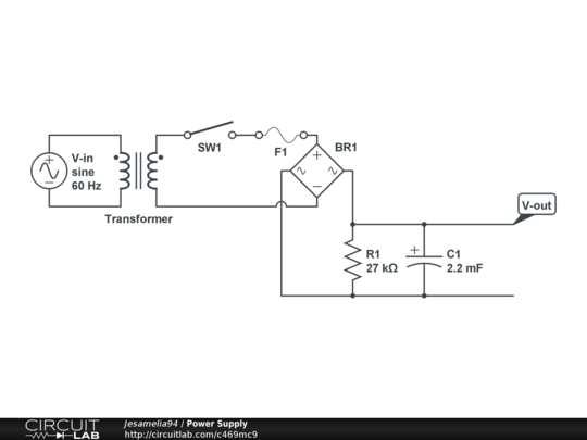 Power Supply - CircuitLab