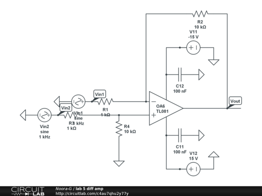 lab 5 diff amp - CircuitLab