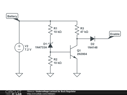 Undervoltage Lockout for Buck Regulator - CircuitLab