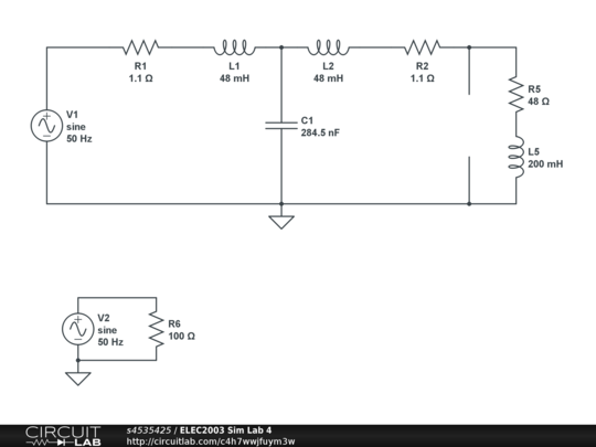 ELEC2003 Sim Lab 4 - CircuitLab