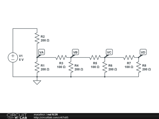 red R/2R - CircuitLab