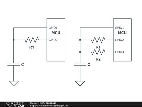 Capsense Circuitlab