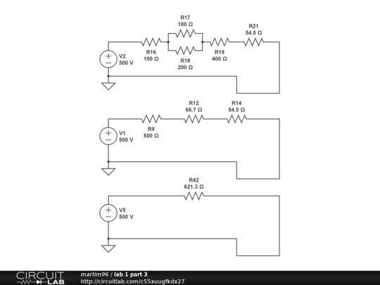 lab 1 part 3 - CircuitLab