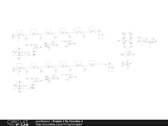 Projeto 2 De Circuitos 2 - CircuitLab