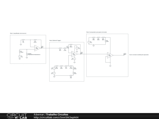 Trabalho Circuitos - CircuitLab