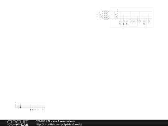 EL case 1 ækvivalens - CircuitLab