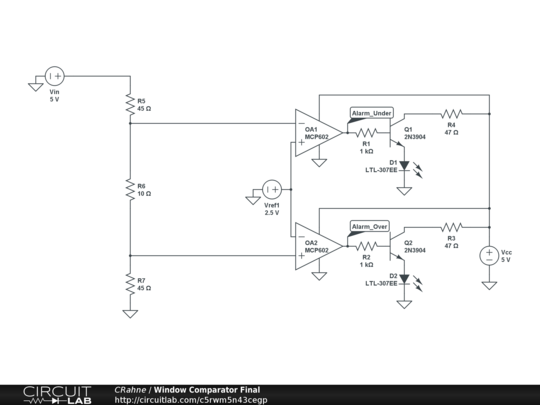 Window Comparator Final - CircuitLab