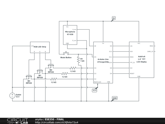 ESE350 - FINAL - CircuitLab