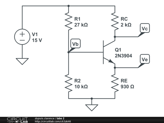 labo 2 - CircuitLab