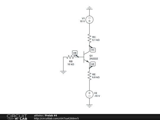 Prelab #4 - CircuitLab