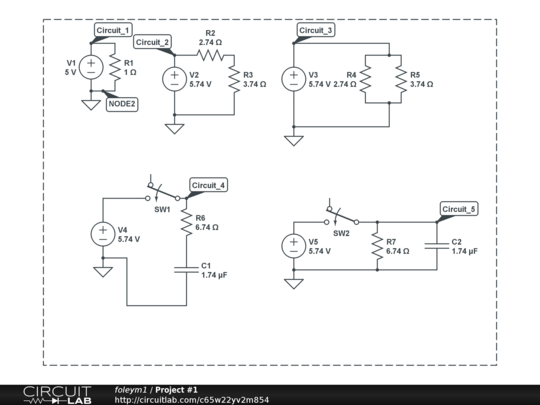 Project #1 - CircuitLab