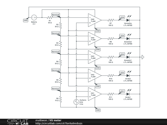 VU meter - CircuitLab