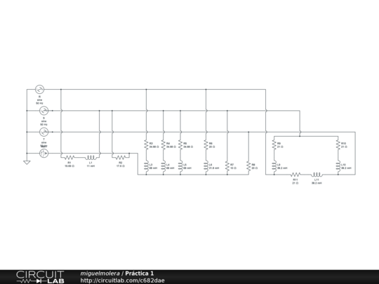 Práctica 1 - CircuitLab