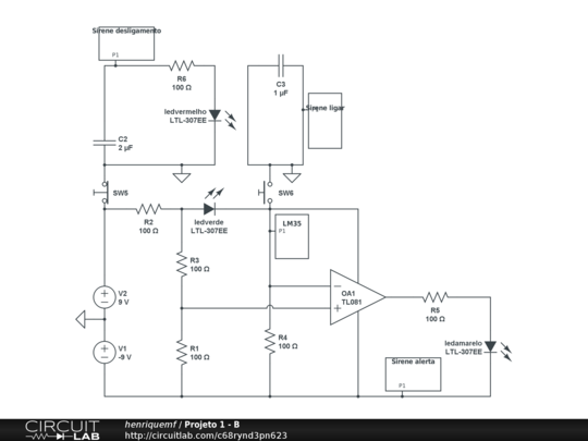 Projeto 1 - B - CircuitLab