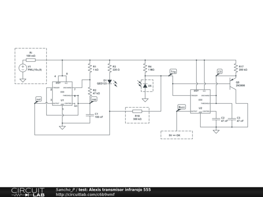 test: Alexis transmisor infrarojo 555 - CircuitLab