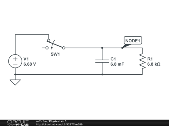 Physics Lab 3 - CircuitLab