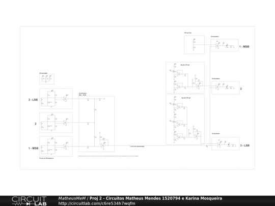 Proj 2 - Circuitos Matheus Mendes 1520794 e Karina Mosqueira - CircuitLab