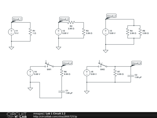 Lab 1 Circuit 2.2 - CircuitLab