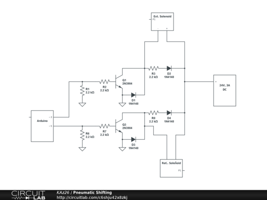 Pneumatic Shifting - CircuitLab