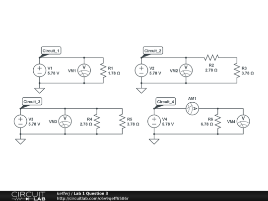 Lab 1 Question 3.1 - CircuitLab