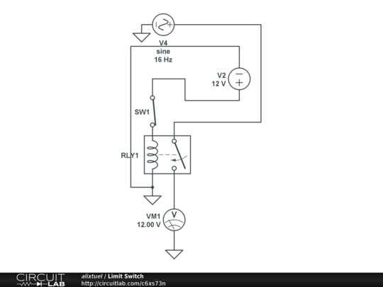 Limit Switch - CircuitLab