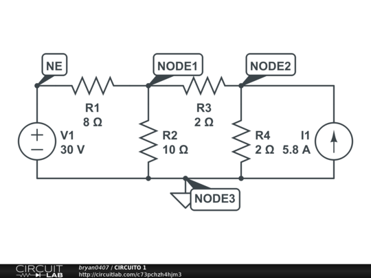 CIRCUITO 1 - CircuitLab