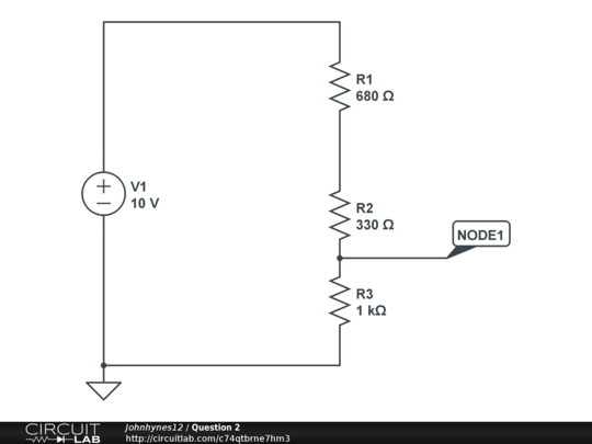 Question 2 - CircuitLab