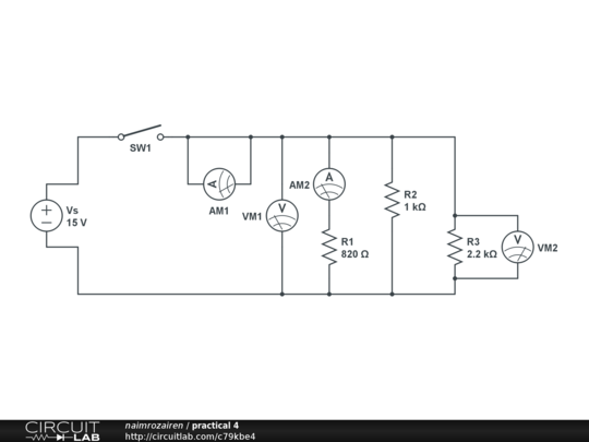practical 4 - CircuitLab
