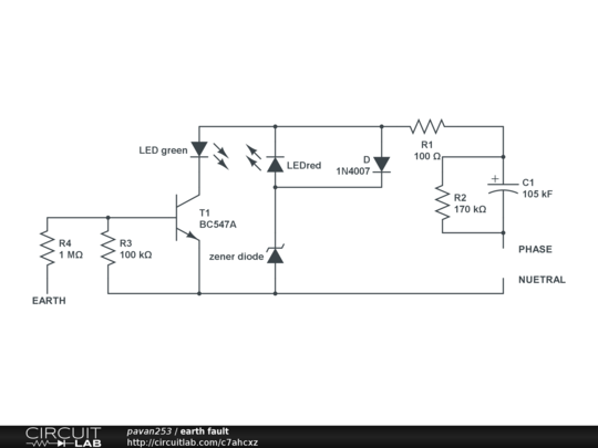 earth fault - CircuitLab