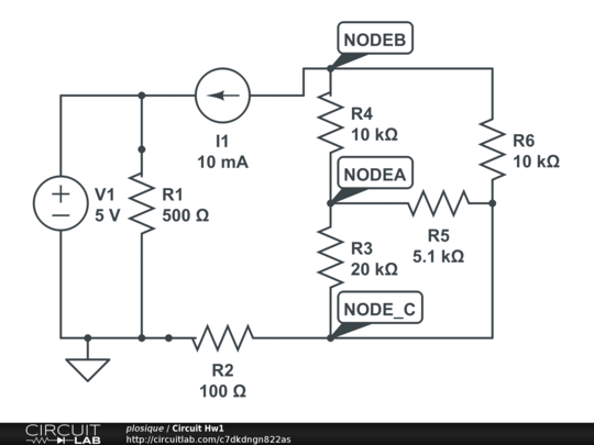 Circuit Hw1 - CircuitLab