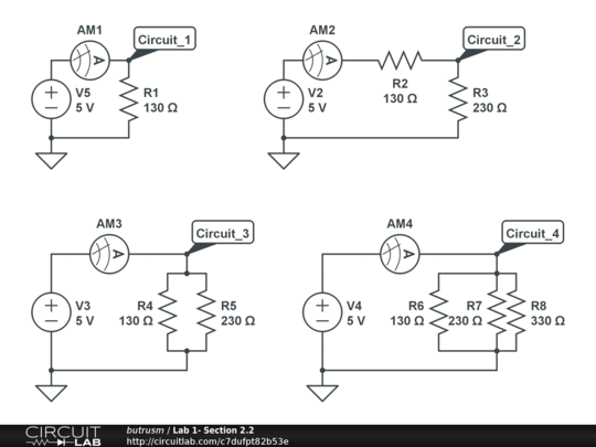 Lab 1- Section 2.2 - CircuitLab