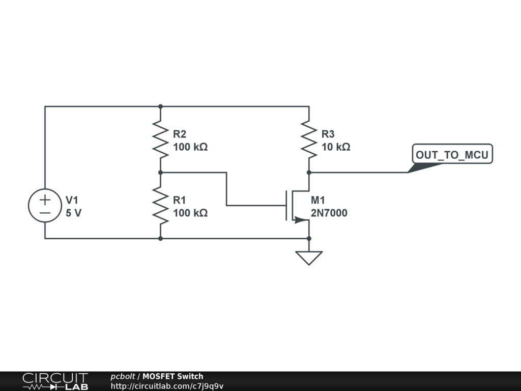 Fet Switch Circuit Diagram