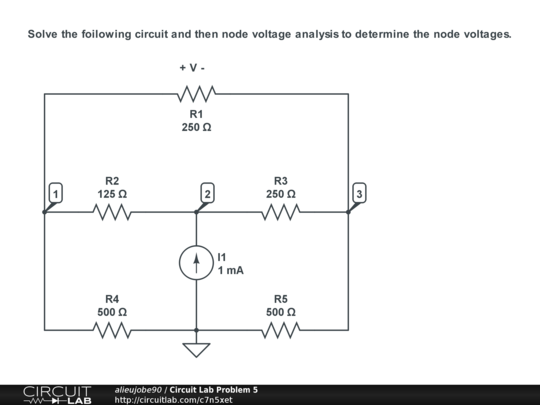 Circuit Lab Problem 5 Circuitlab