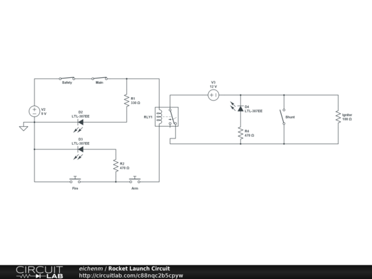 Rocket Launch Circuit - CircuitLab