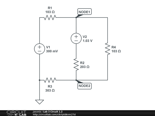 Lab 3 Circuit 1.2 - CircuitLab